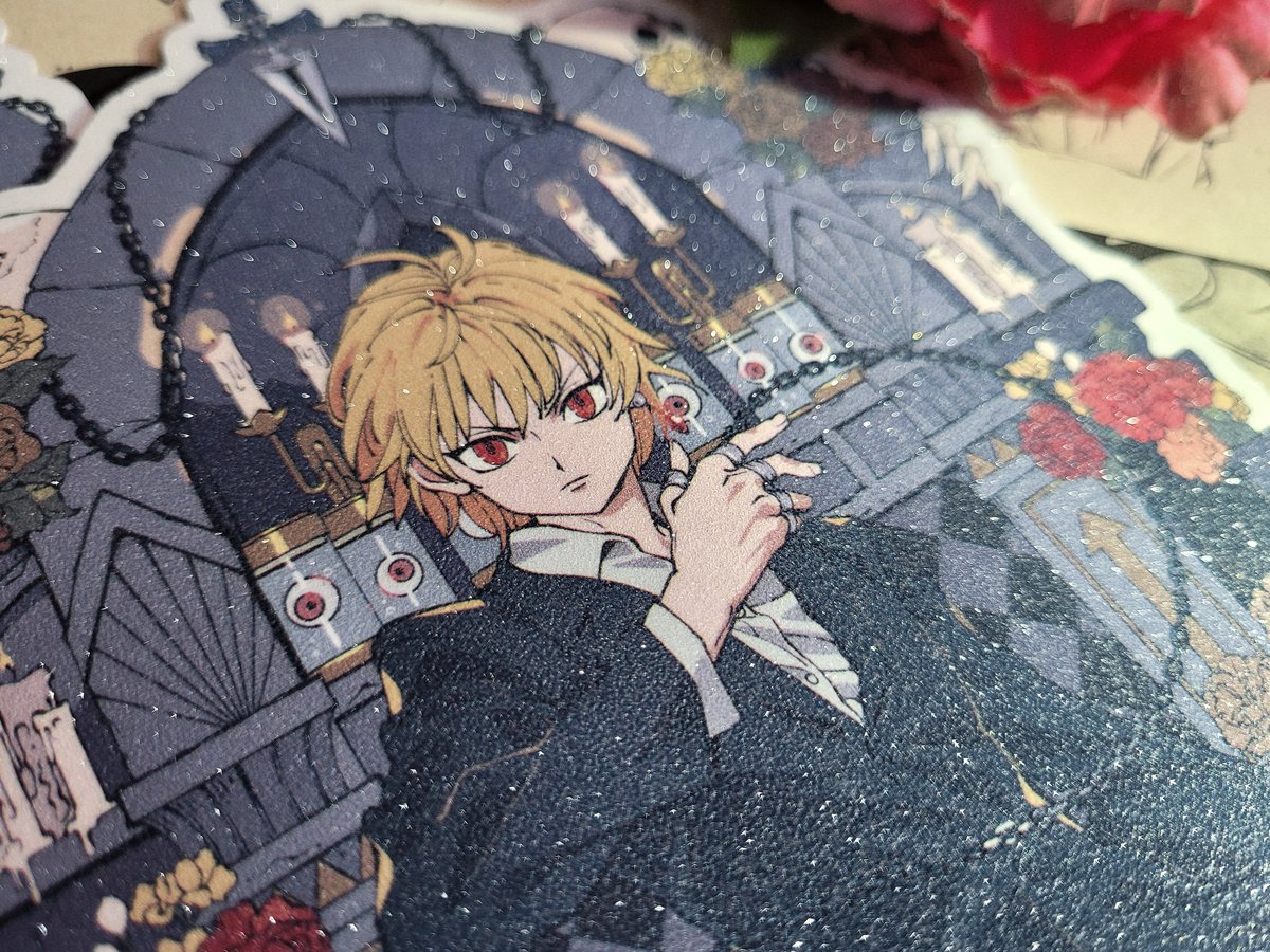 Kurapika Holo/Glitter Sticker | Alderion-Al's Store