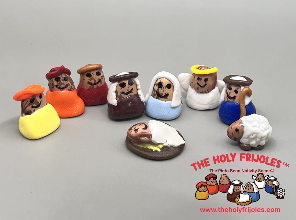 The Holy Frijoles™ The Pinto Bean Nativity Scene™ | The Holy Frijoles™