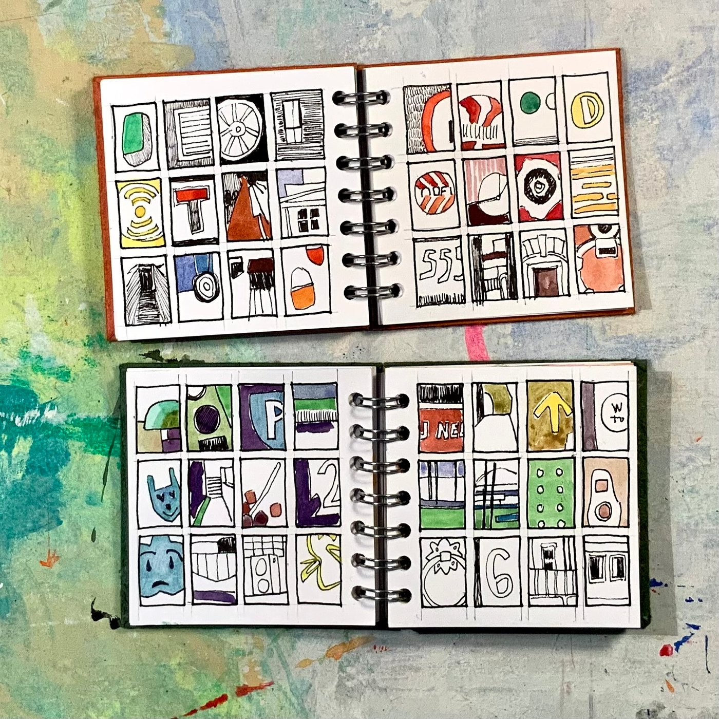 Mixed Media Thumbnail Sketching ONLINE | Tansy Hargan
