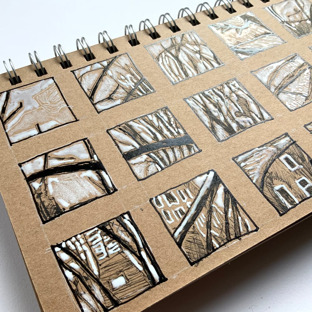 Mixed Media Thumbnail Sketching ONLINE | Tansy Hargan
