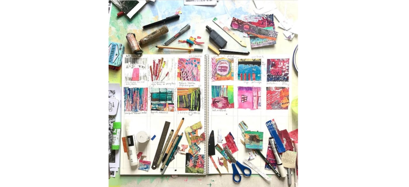 Mixed Media Thumbnail Sketching ONLINE | Tansy Hargan
