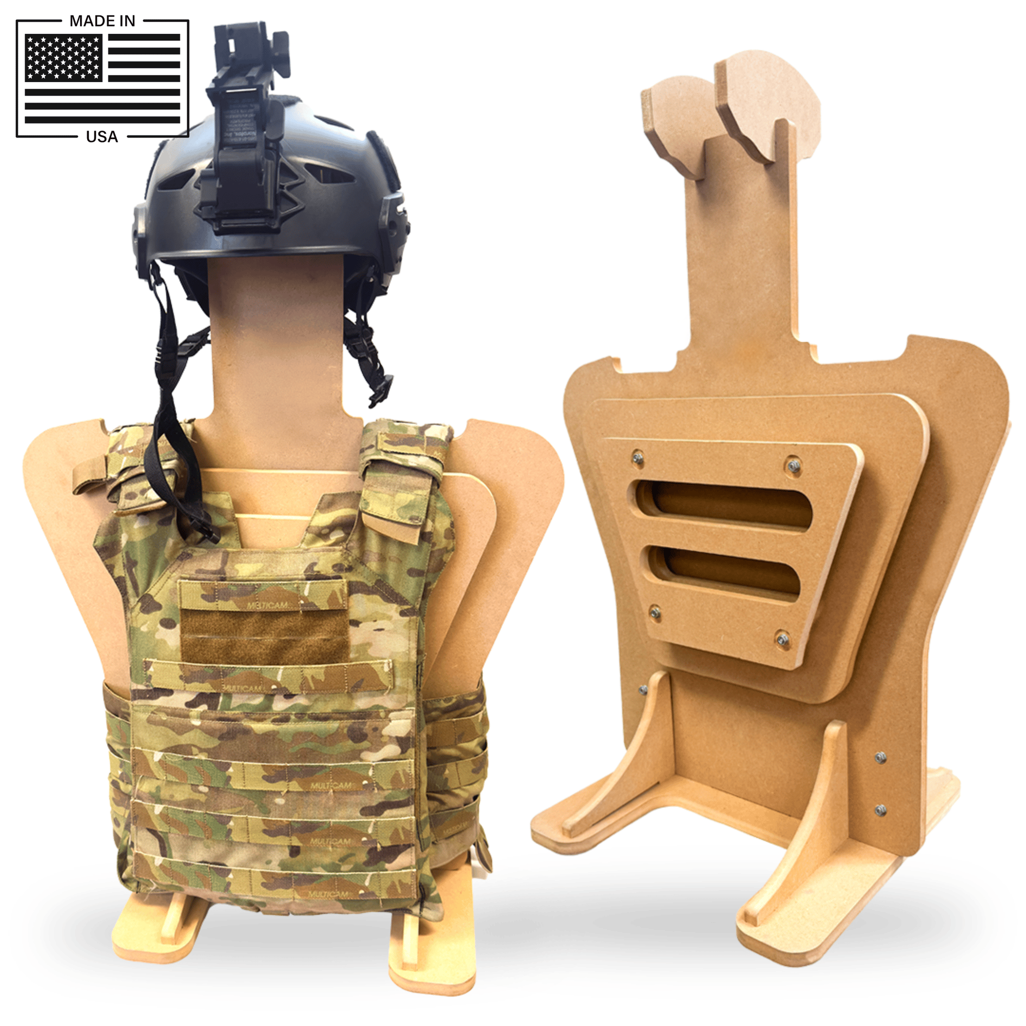 Stand Guard Plate Carrier Stand - Tactical Body Armor Security Display ...