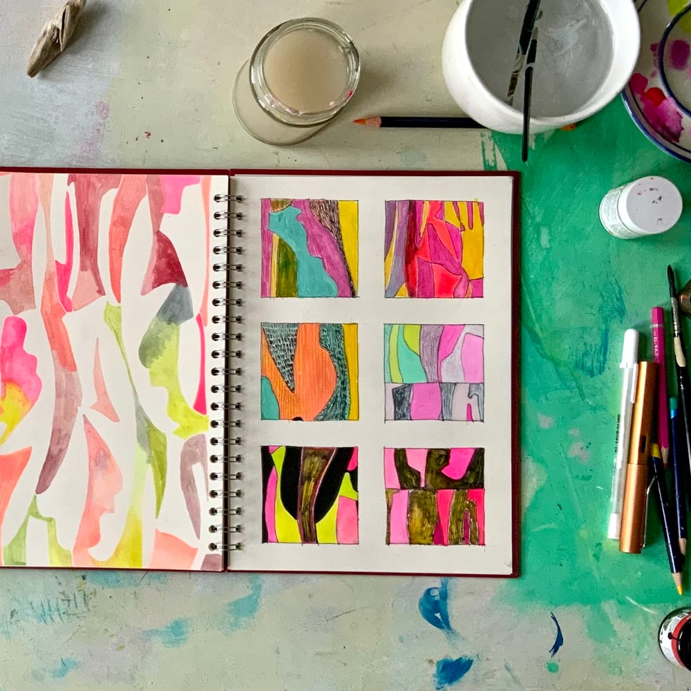Sketching for Textiles ONLINE | Tansy Hargan