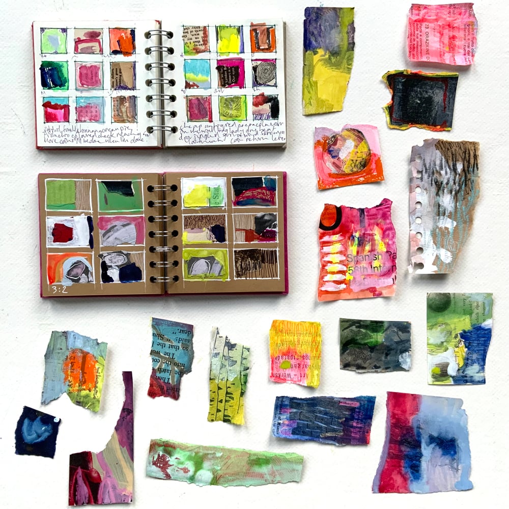 Mixed Media Thumbnail Sketching ONLINE | Tansy Hargan