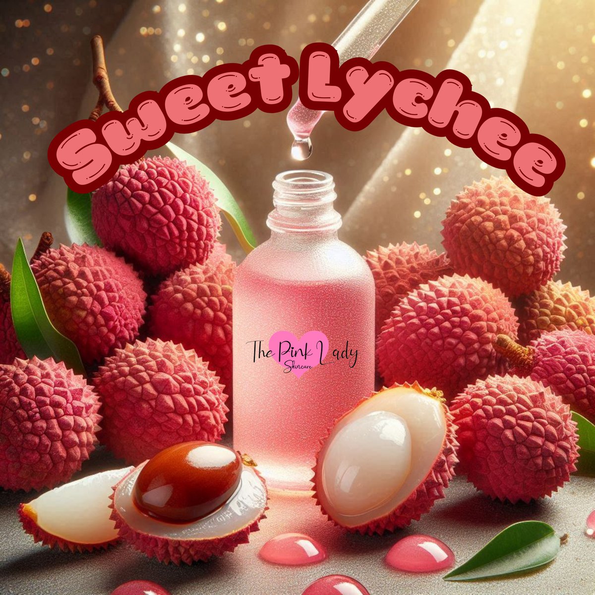 Sweet Lychee Body Oil | The Pink Lady Skincare