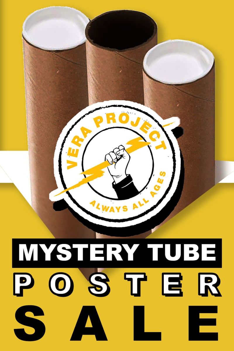 Mystery Tube Poster Sale | The Vera Project