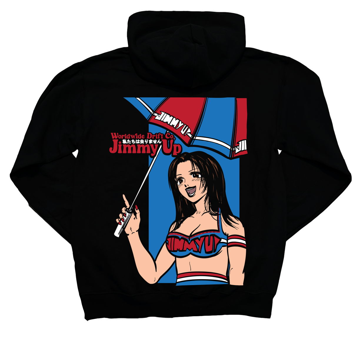Jimmy-Ups Umbrella Girl HOODIE *48 Hours* | Jimmy Up
