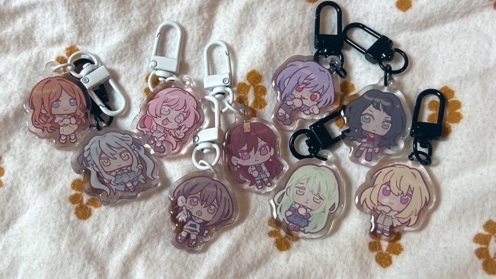 Bandori It’s MYGO!!!!! Acrylic Keychains | flapjastic's online store