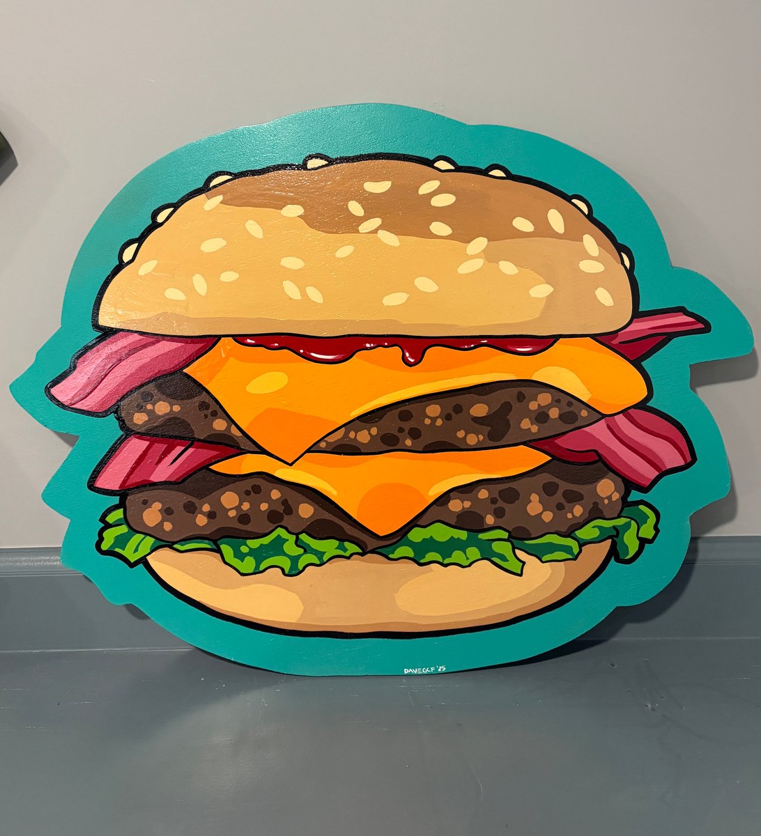 BURGER | Good Clean Fun Art & Signs