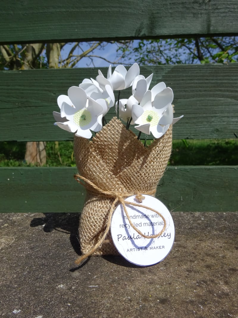 Sculpted Flower Wreath | PaulaHorsleyArt