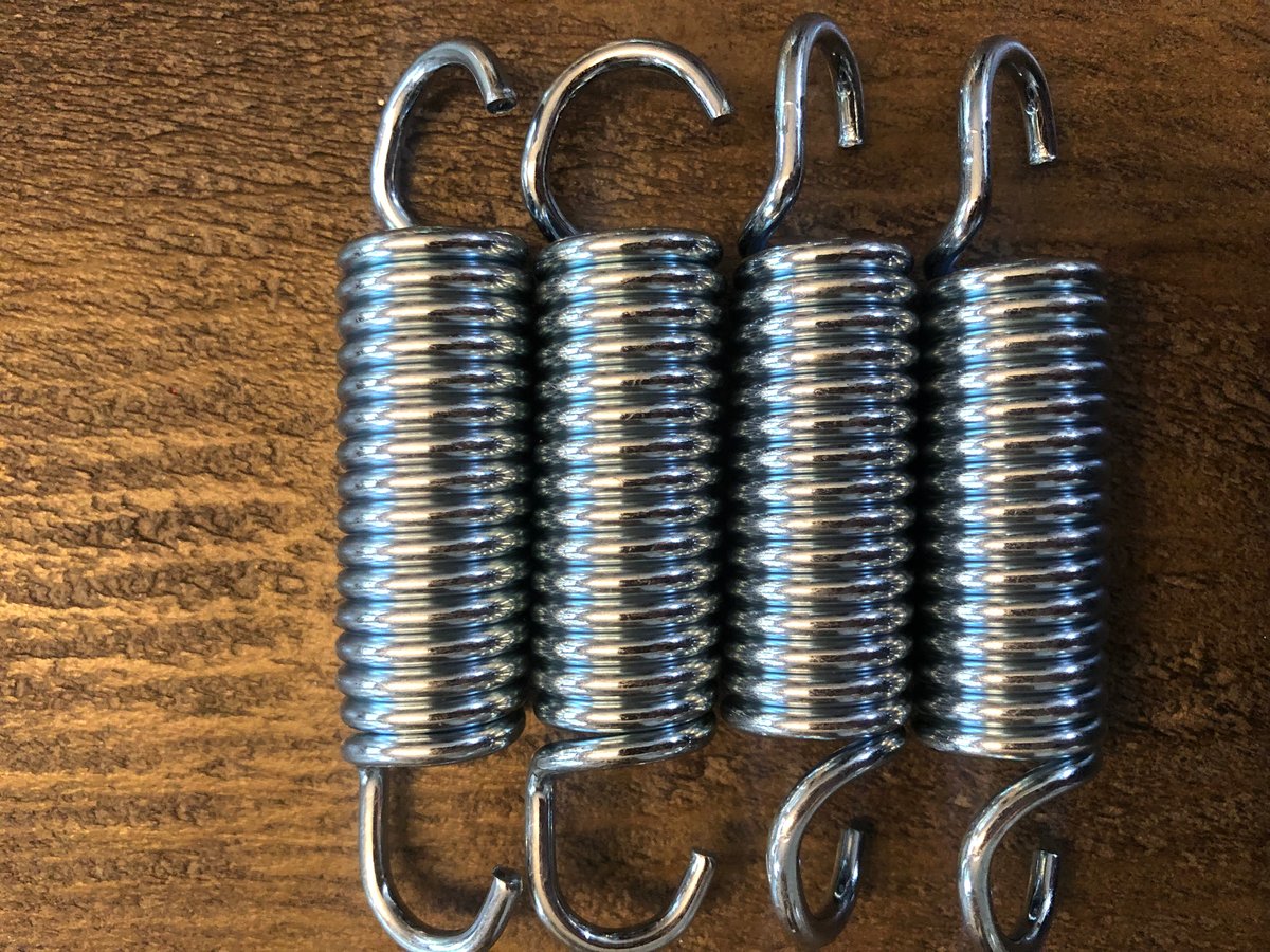 Outlaw Shorty replacement spring kit (4) | Frantic Fishing Products