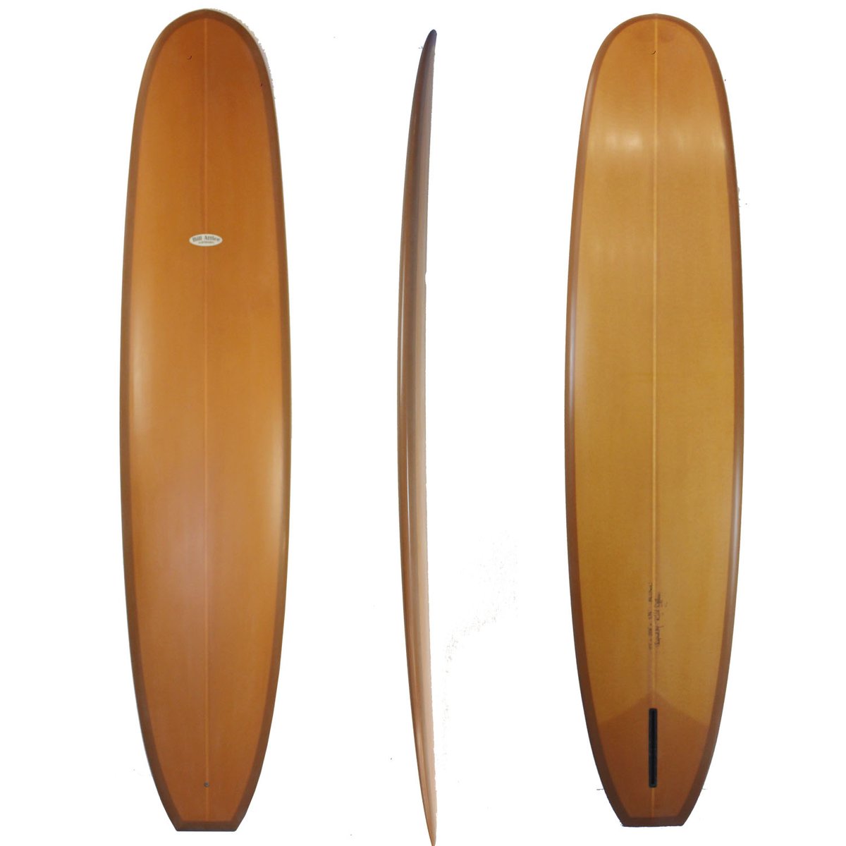 9-3 Stepper Nose Rider Surfboard Polyola Blank Golden Brown Tint ...