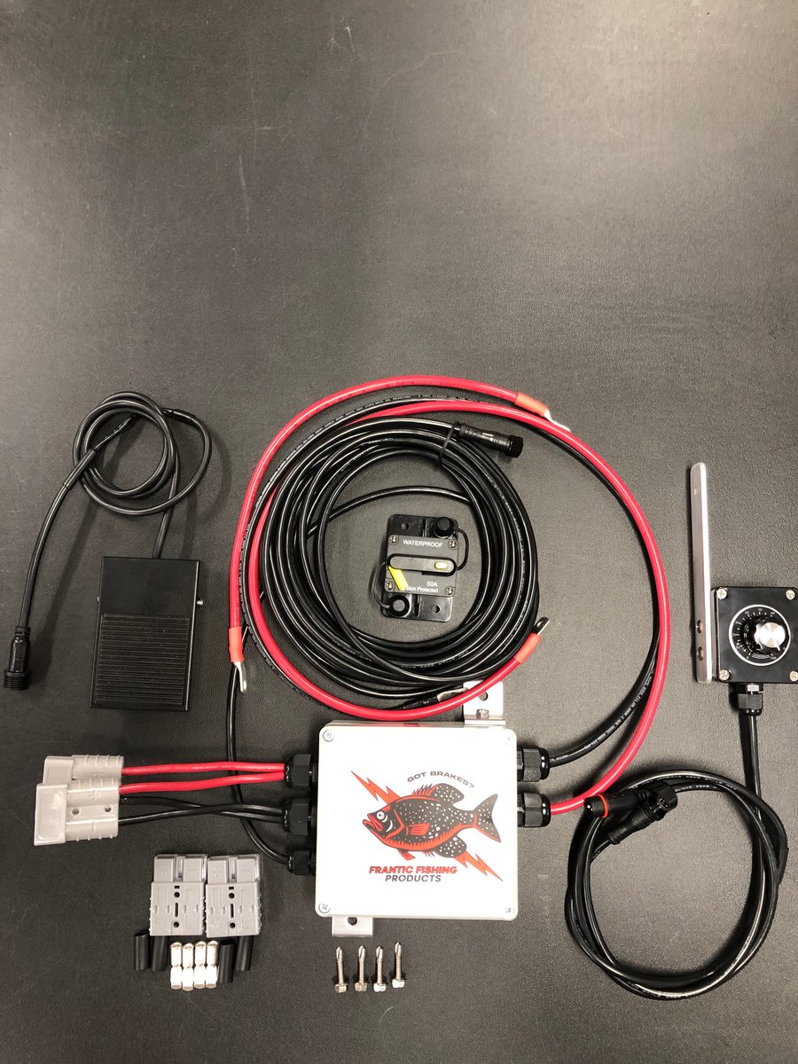 Juice box variable speed controller kit. | Frantic Fishing Products