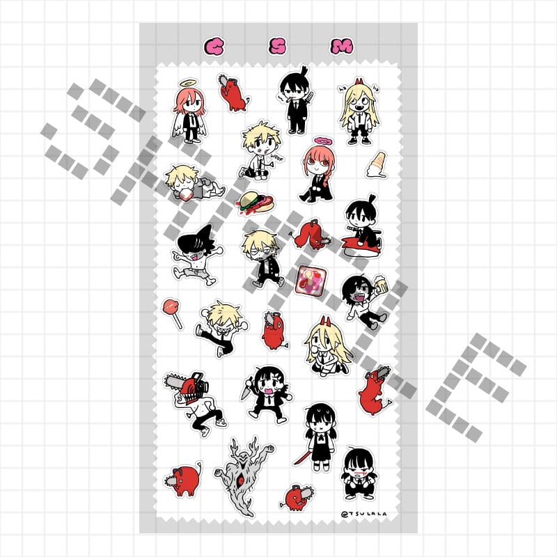 CSM Journal Stickers | tsulala