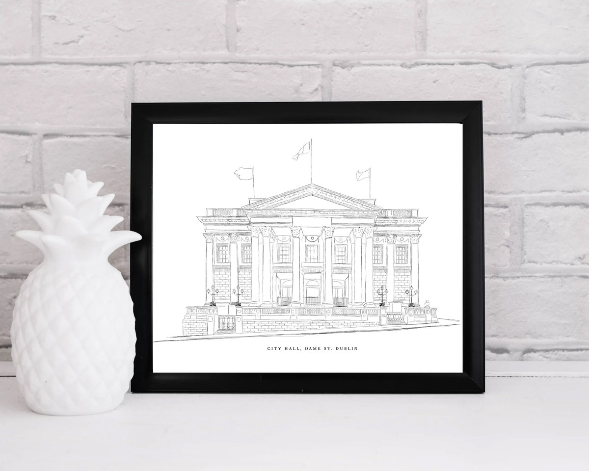 City Hall Illustration | Fingerdoodles