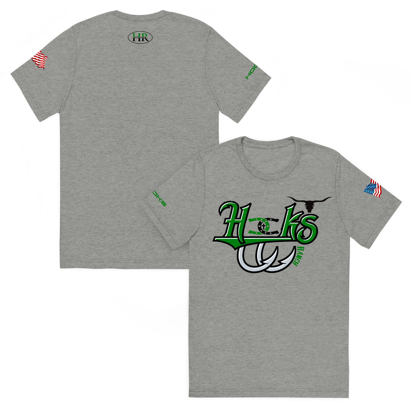 Hooks Ranch Logo Short sleeve t-shirt | Lucor