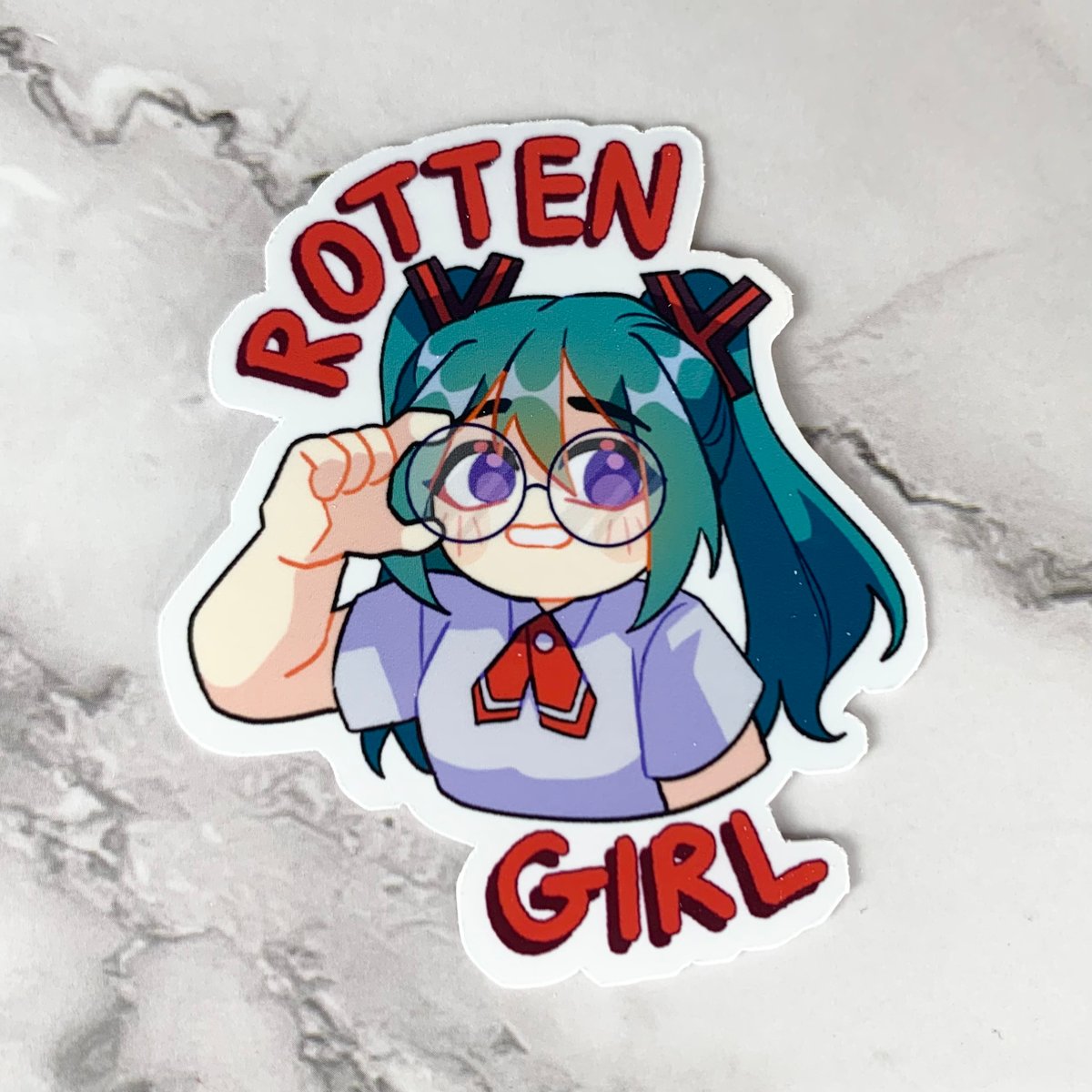 Rotten Girl Miku Sticker | Yiling Gaytriarch