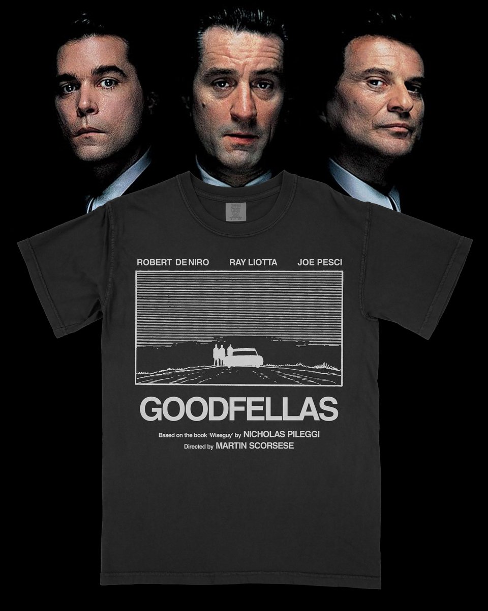Goodfellas tee | NERVOUS DESIGNS