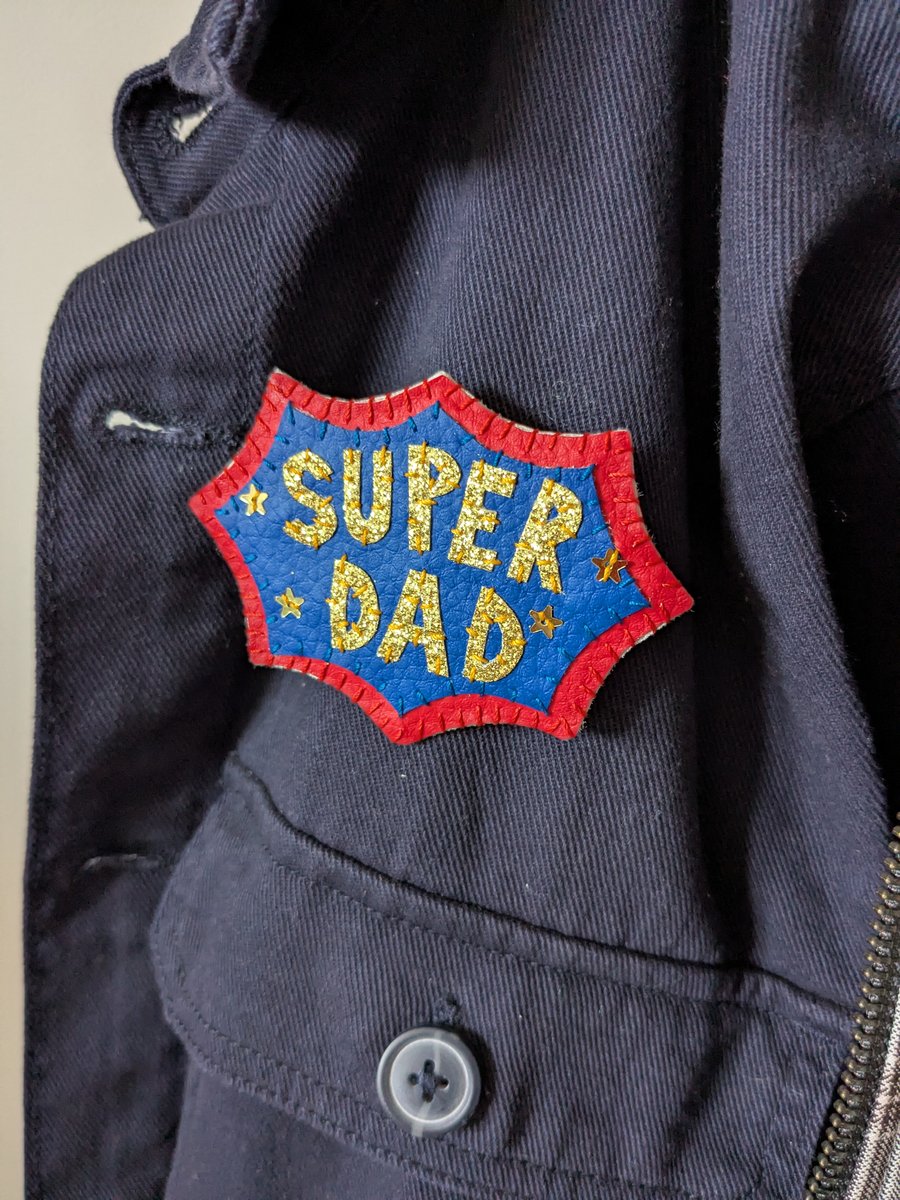 Super Dad Badge | Love From Hetty & Dave