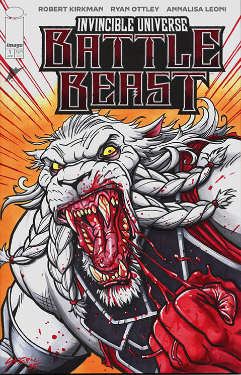 Battle Beast cover | Atomic Tattoo