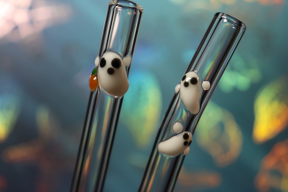 Ghost Glass Drinking Straws | Bow Valley Straws