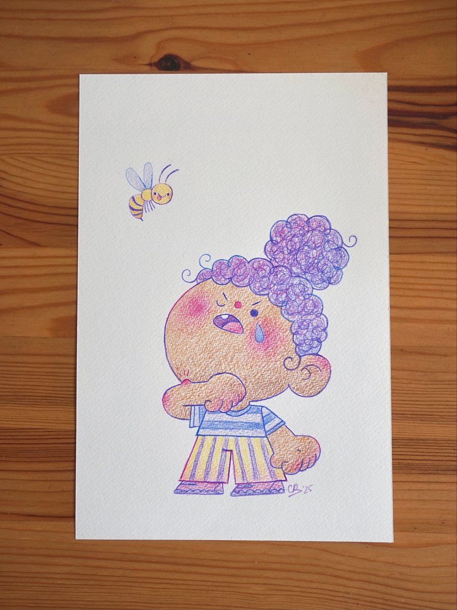 AU - Ilustración Original - Lápiz sobre Papel | Sleepy Worm Studio