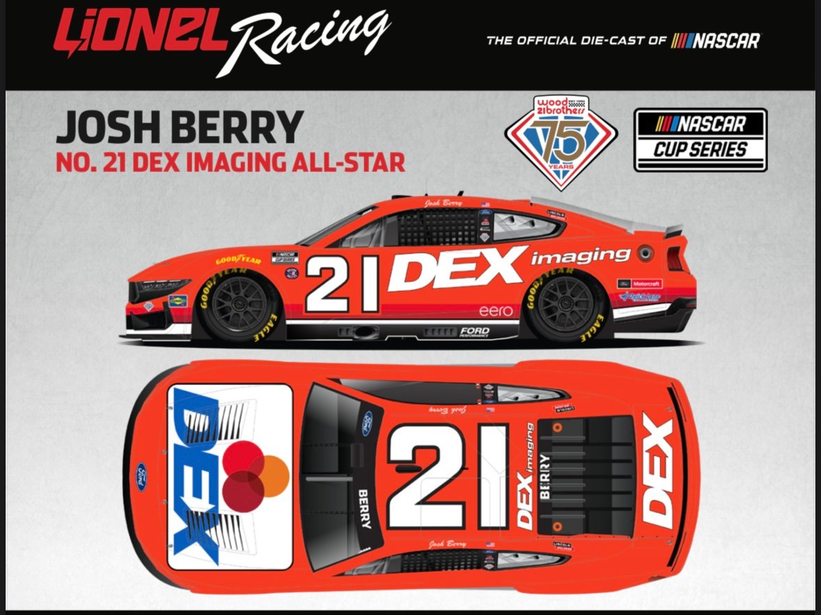 Wood Brothers Racing — All Star Throwback SIGNED