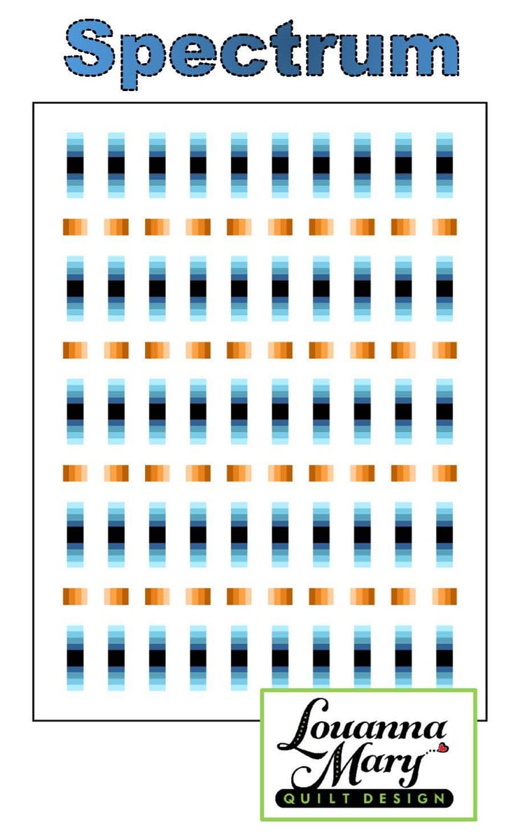 Spectrum PDF DOWNLOAD | Louanna Mary Quilt Design