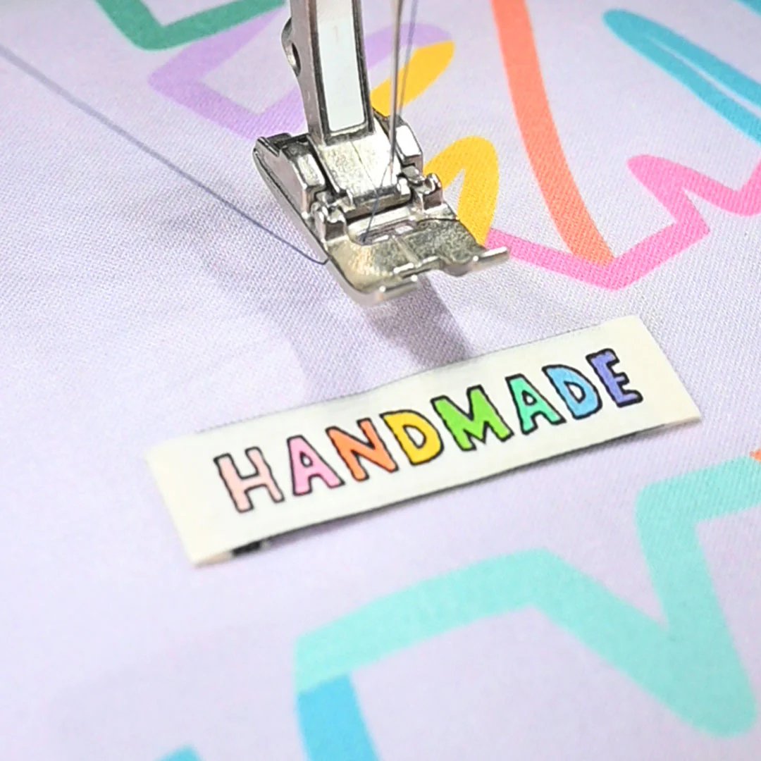 NEW!! "Handmade" Fabric Labels by Kylie and the Machine | westcoastwool