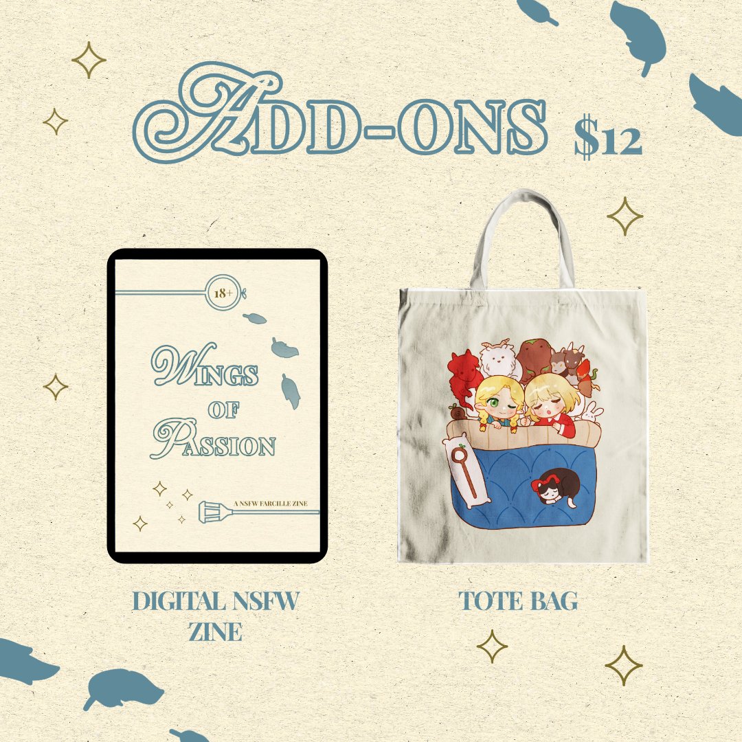 Add-Ons -- A La Carte | Wings of Desire: A Farcille Zine