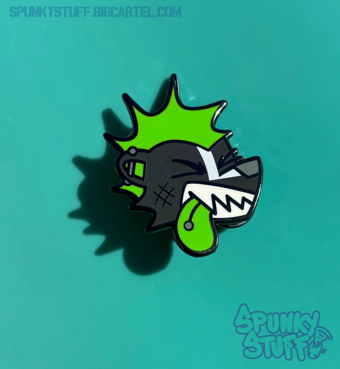 Punk Skunk Enamel Pin | Spunky Stuff!