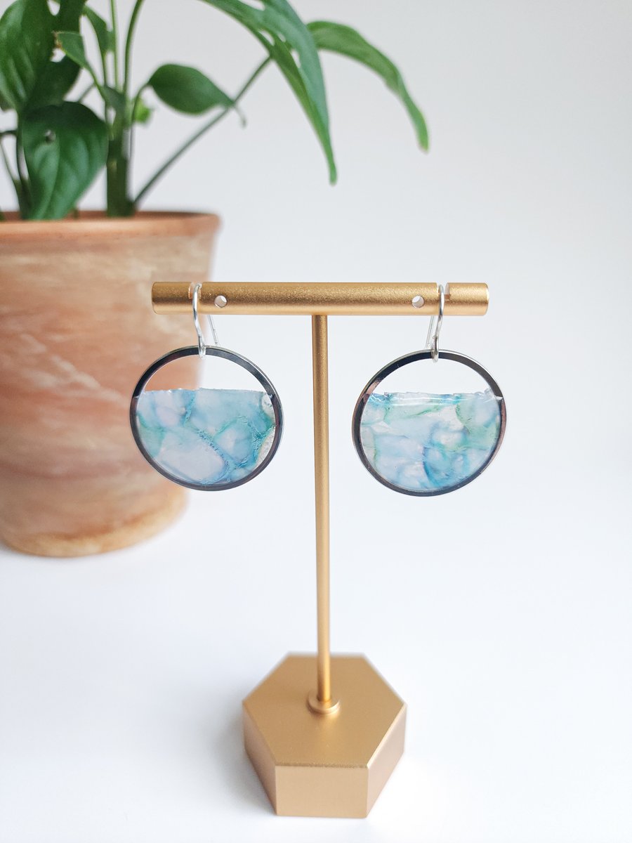 Shoreline Marble Discs (L) | Magnolias Studios