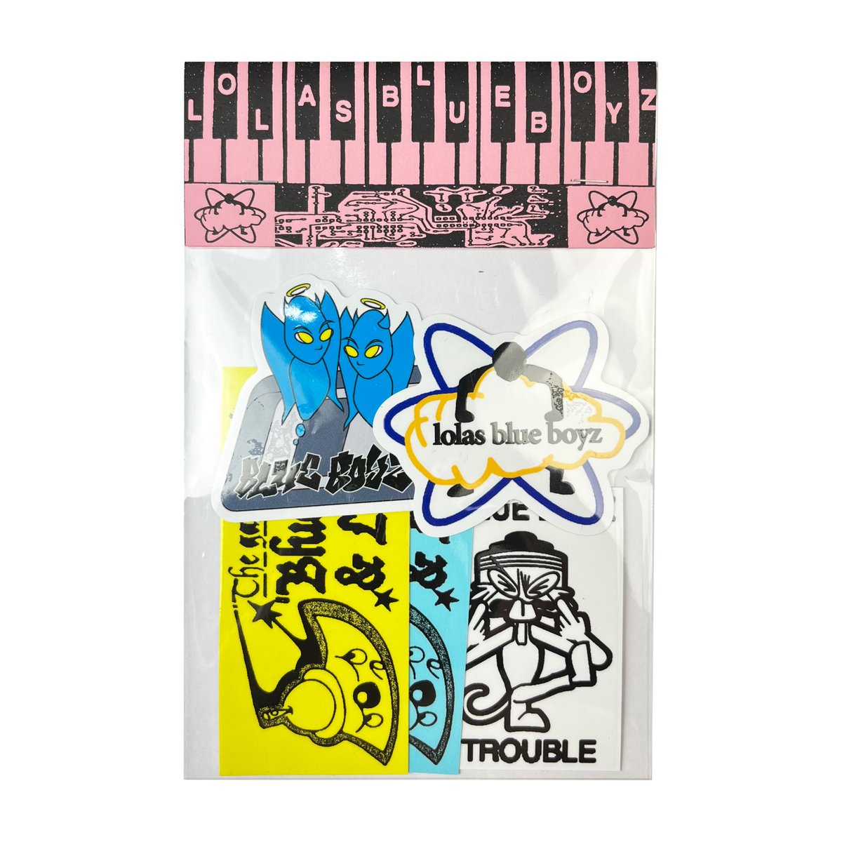 LOLAS X BLUE BOYZ - STICKER PACK | BLUE BOYZ SPORTS CLUB