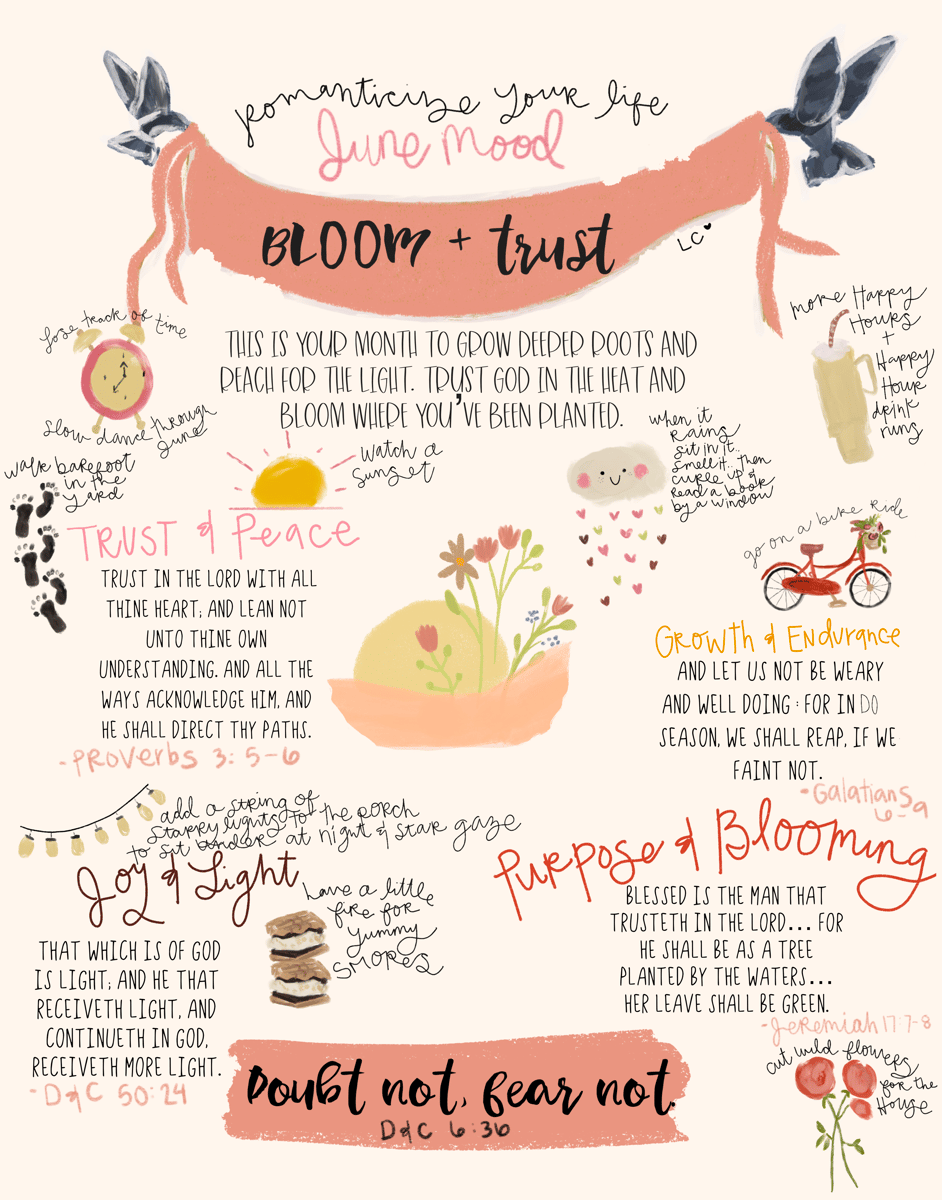 June Bucket List Printable | Lacey Christenson