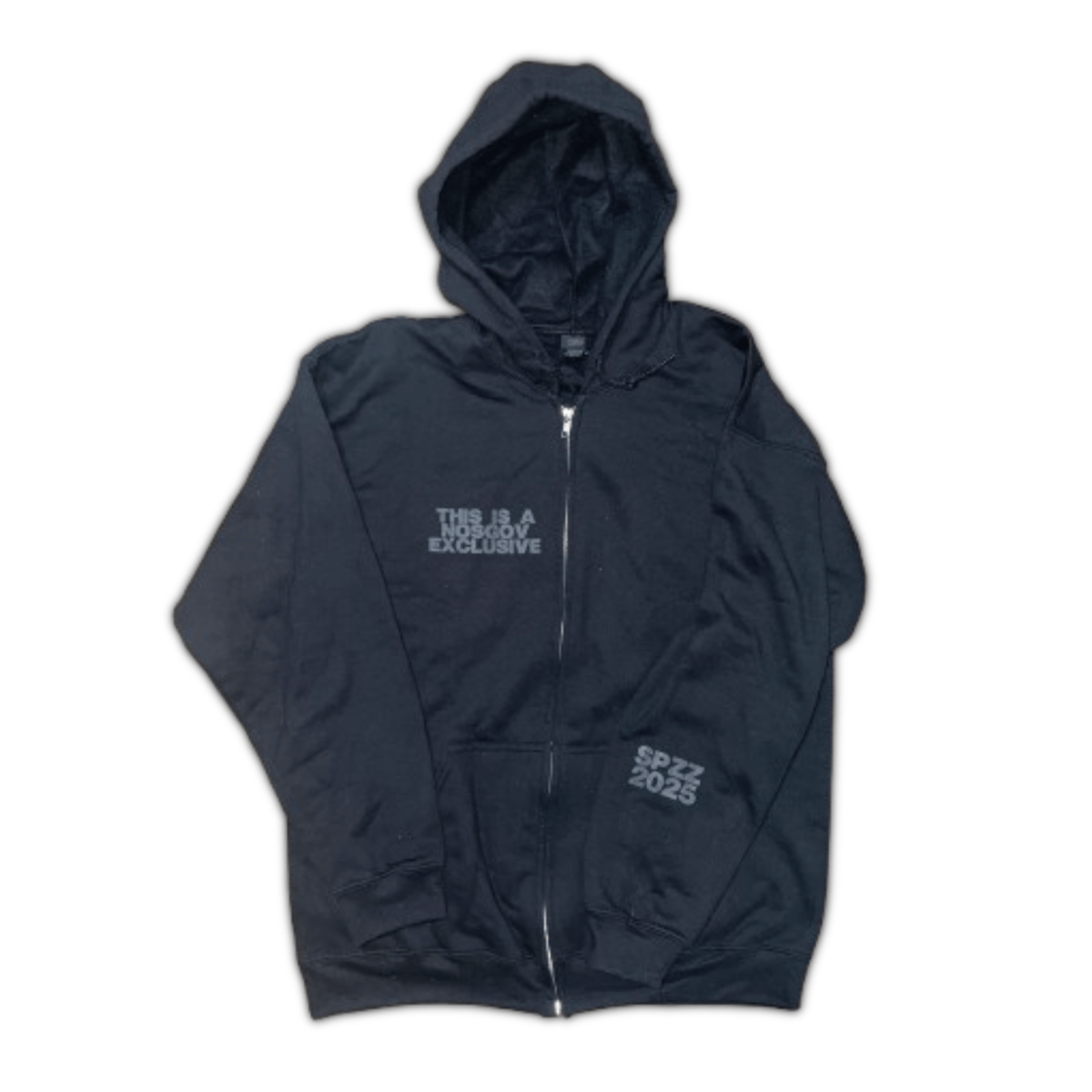NOSGOV EXCLUSIVE® ZIP HOODIE | SPAZZ®