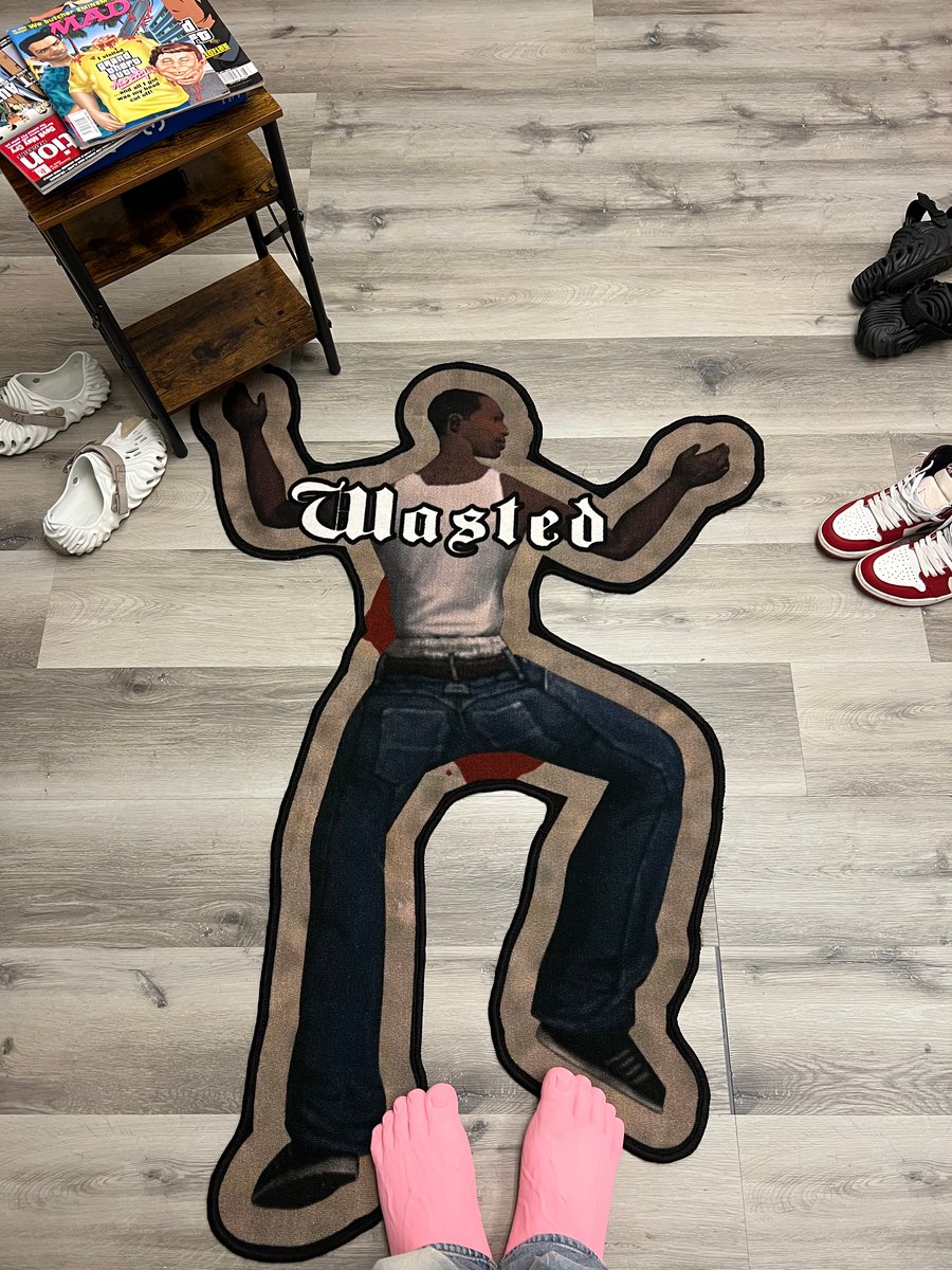 CJ WASTED RUG | sirlordplank