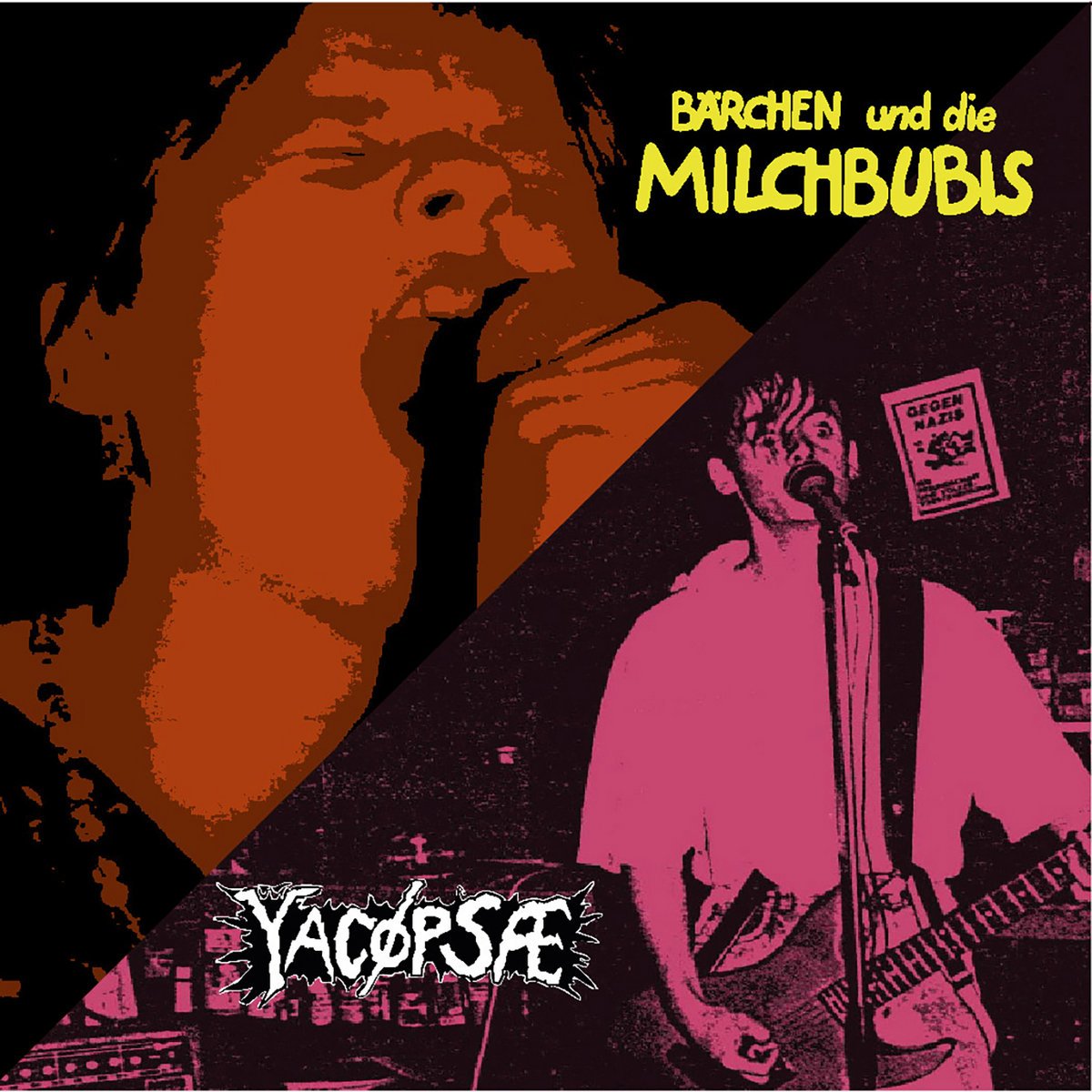 Yacopsae / Barchen Und Die Milchbubism - Split 7" (Singaporean Import) | Baby Chico Records