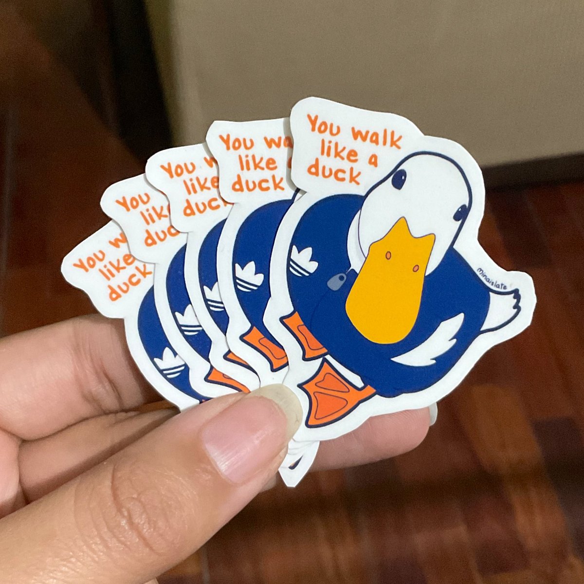 [STICKERS] Walk Like A Duck | Shremp Shop