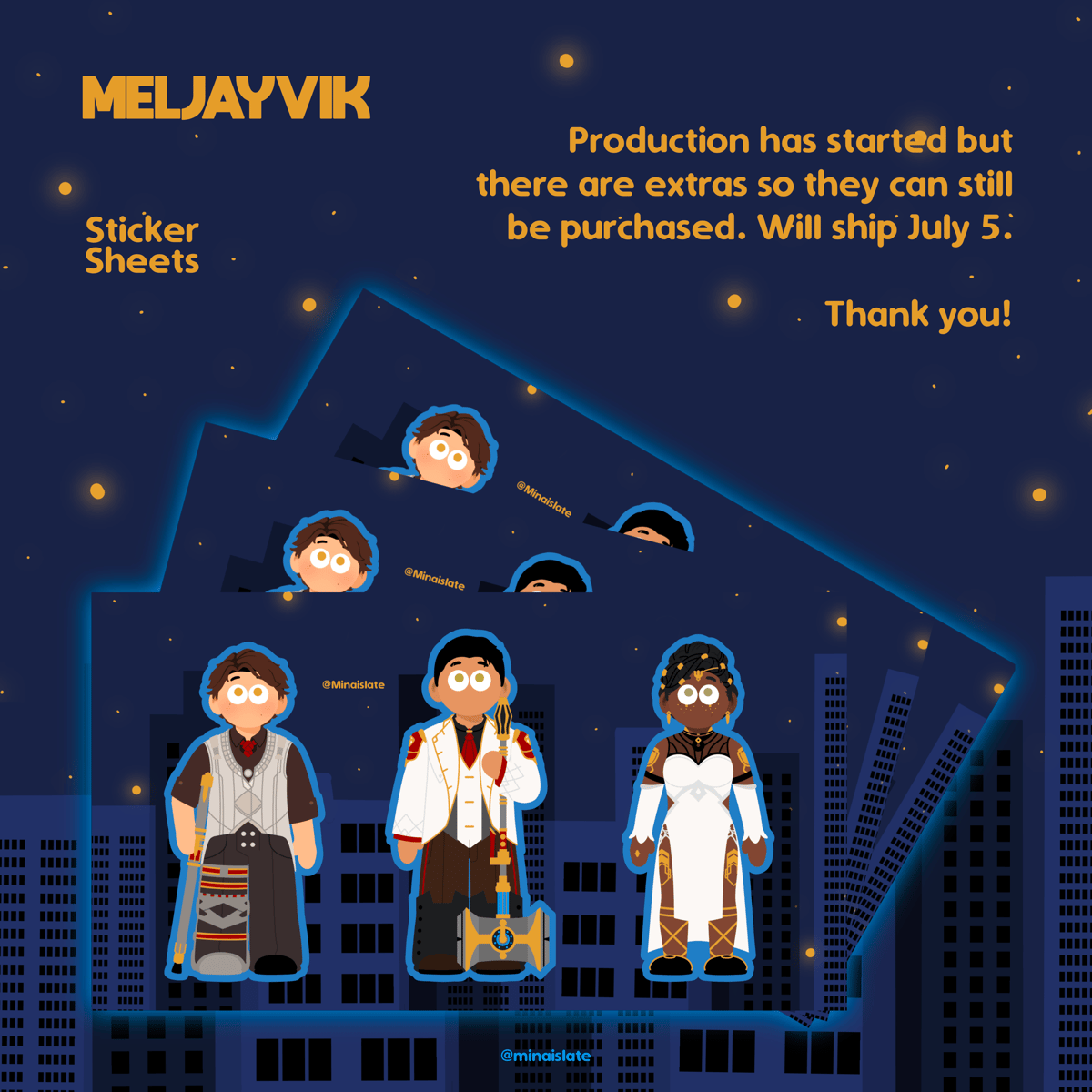 [STICKERS] MelJayVik Arcane | Shremp Shop