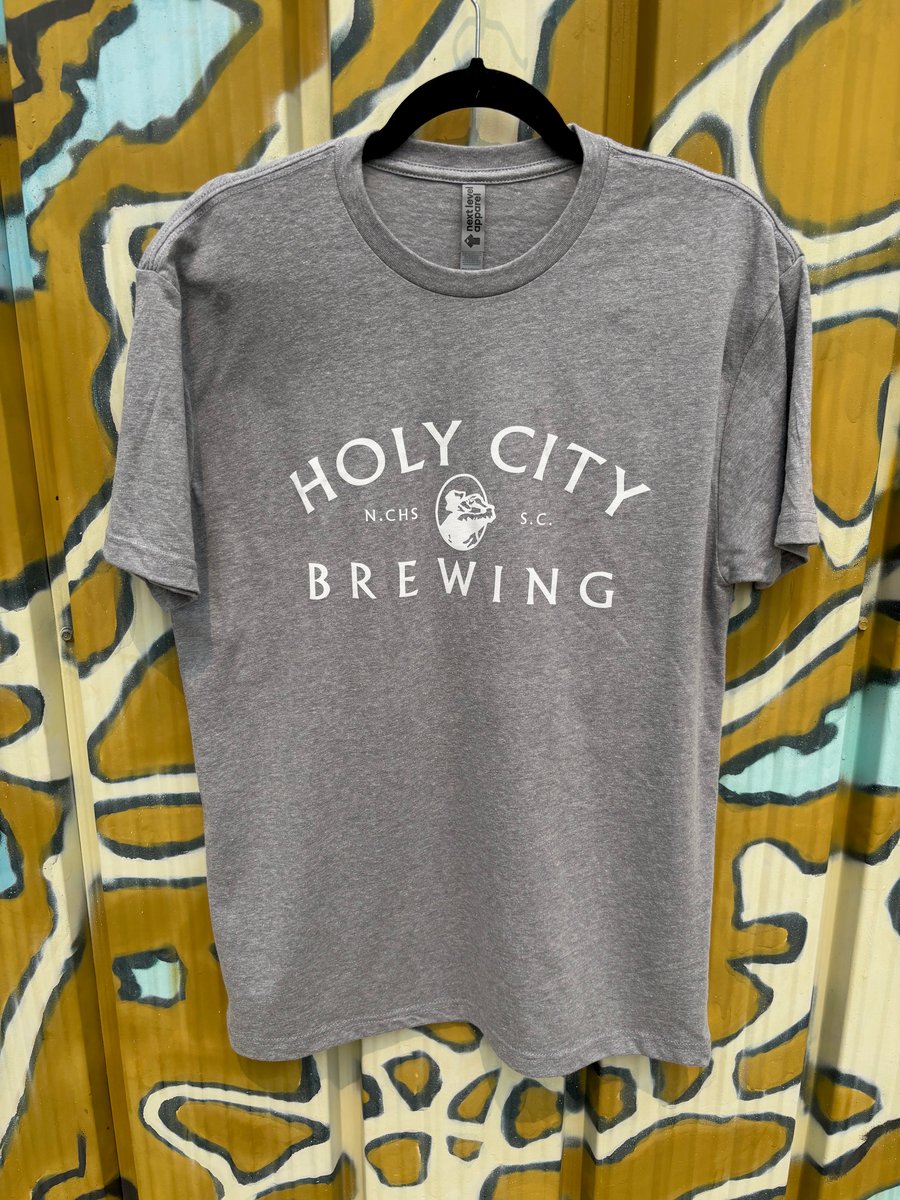 Holy City Brewing Tee - Heather Grey | Holy City Brewing