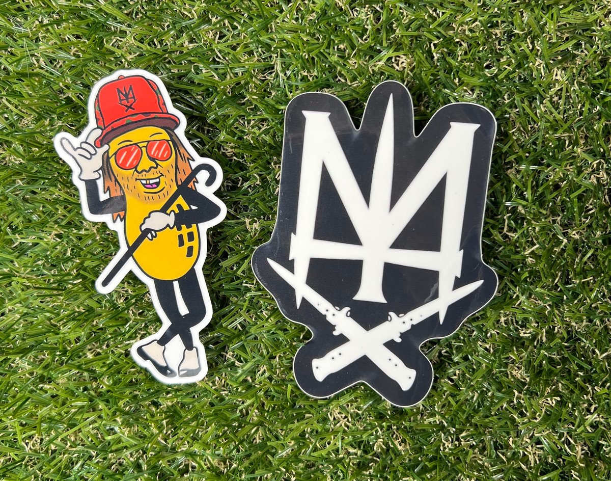 meth die cut sticker | Meth Syndicate