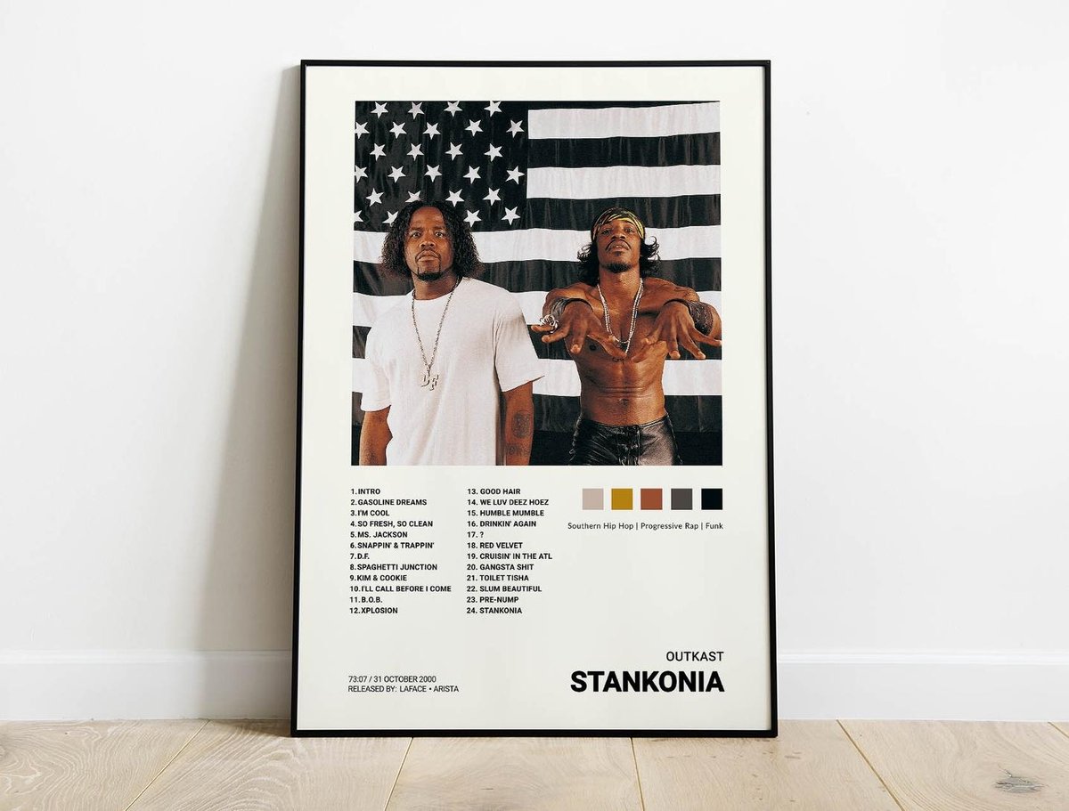Outkast - Stankonia Music Album Cover Poster | Architeg Prints