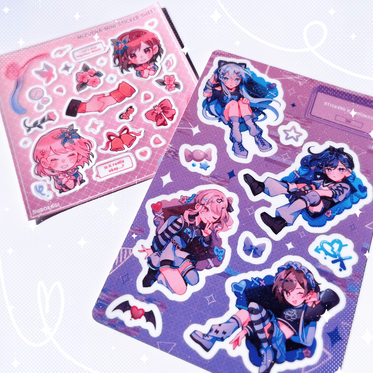 Project Sekai Sticker Sheets | studio orrikal