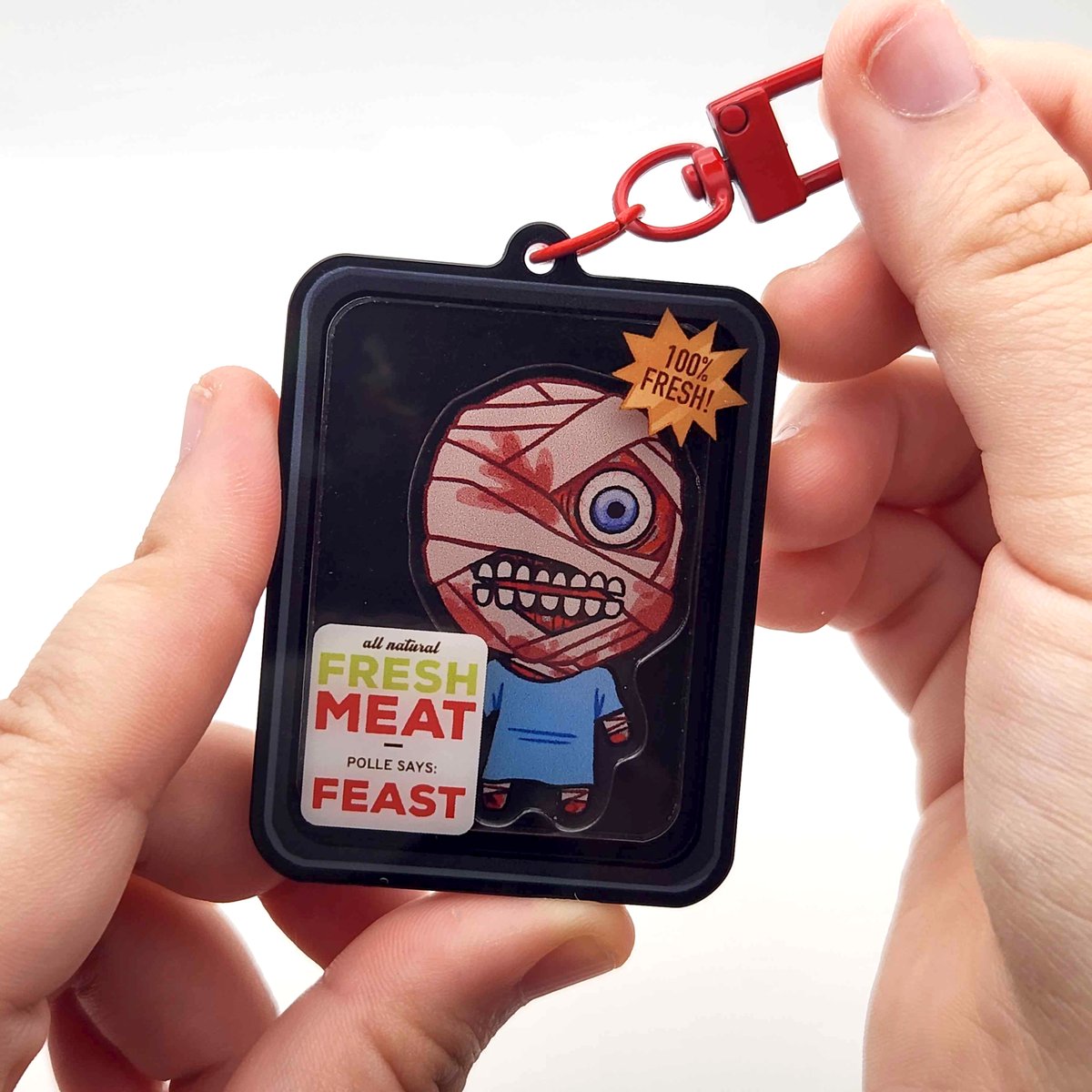 MOUTHWASHING — Curly Meat Shaker Charm | melonsharks