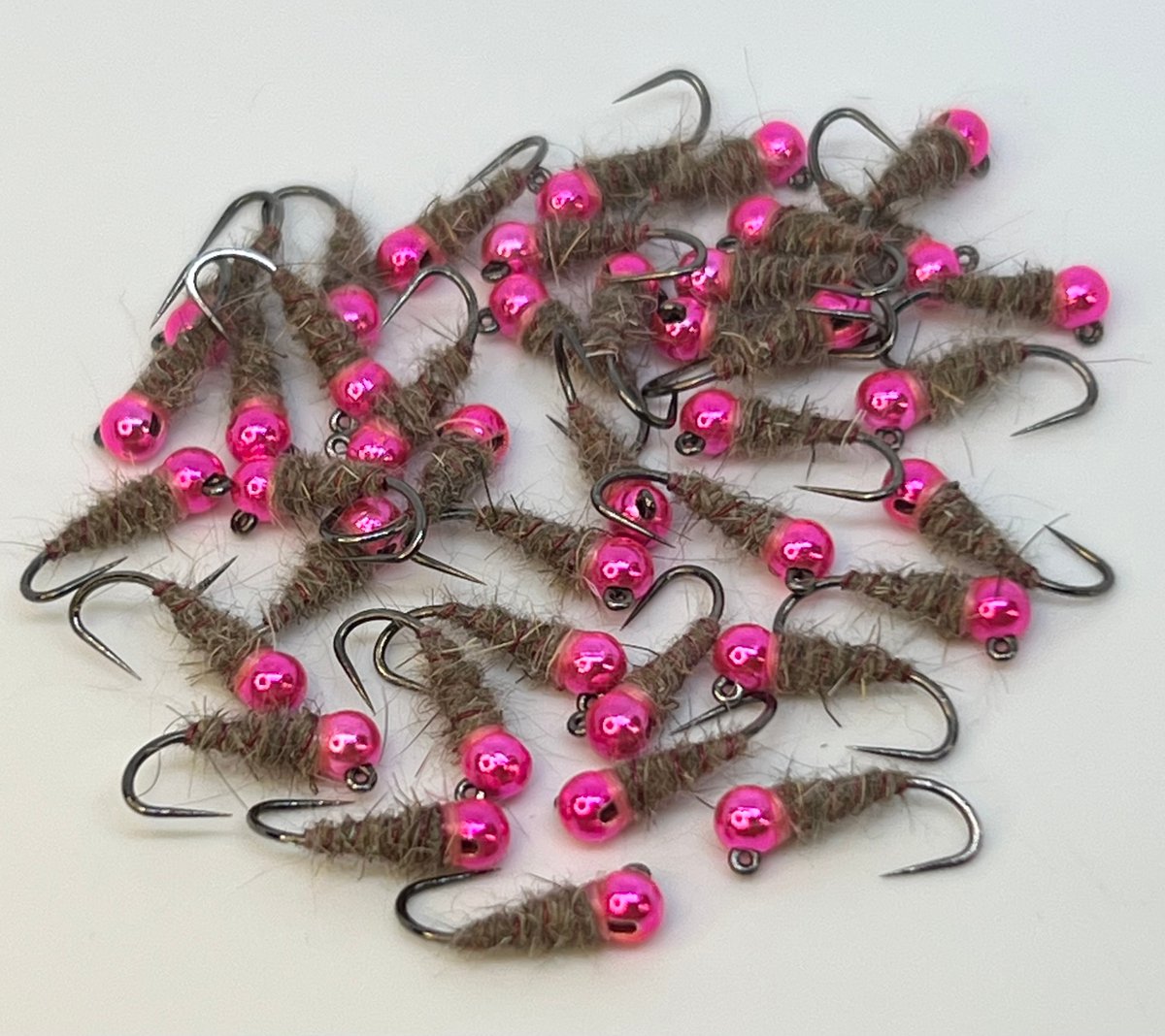 Pink Bead Walts Worms | Fleeger’s Flies