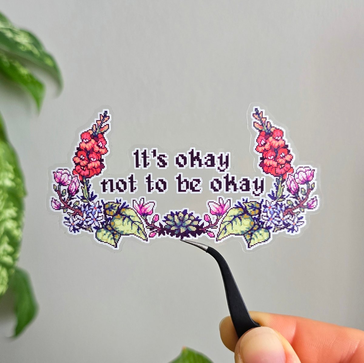 It's Okay Not To Be Okay - Sticker | Studio Ansitru