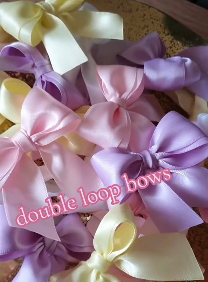 Double loop craft bows | Simply Bowtiful
