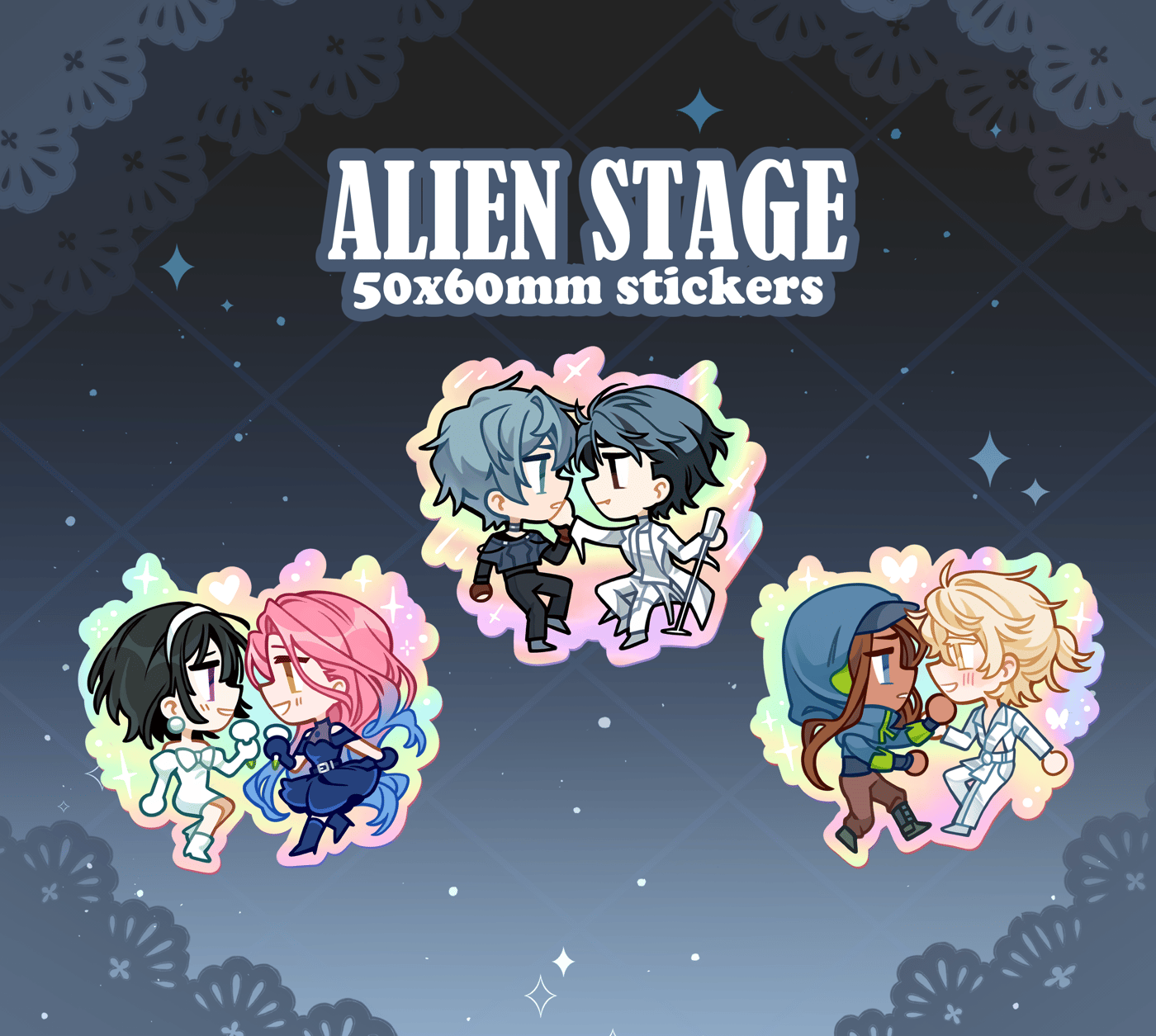 Lovers Stickers Alien Stage | Milkytrickster