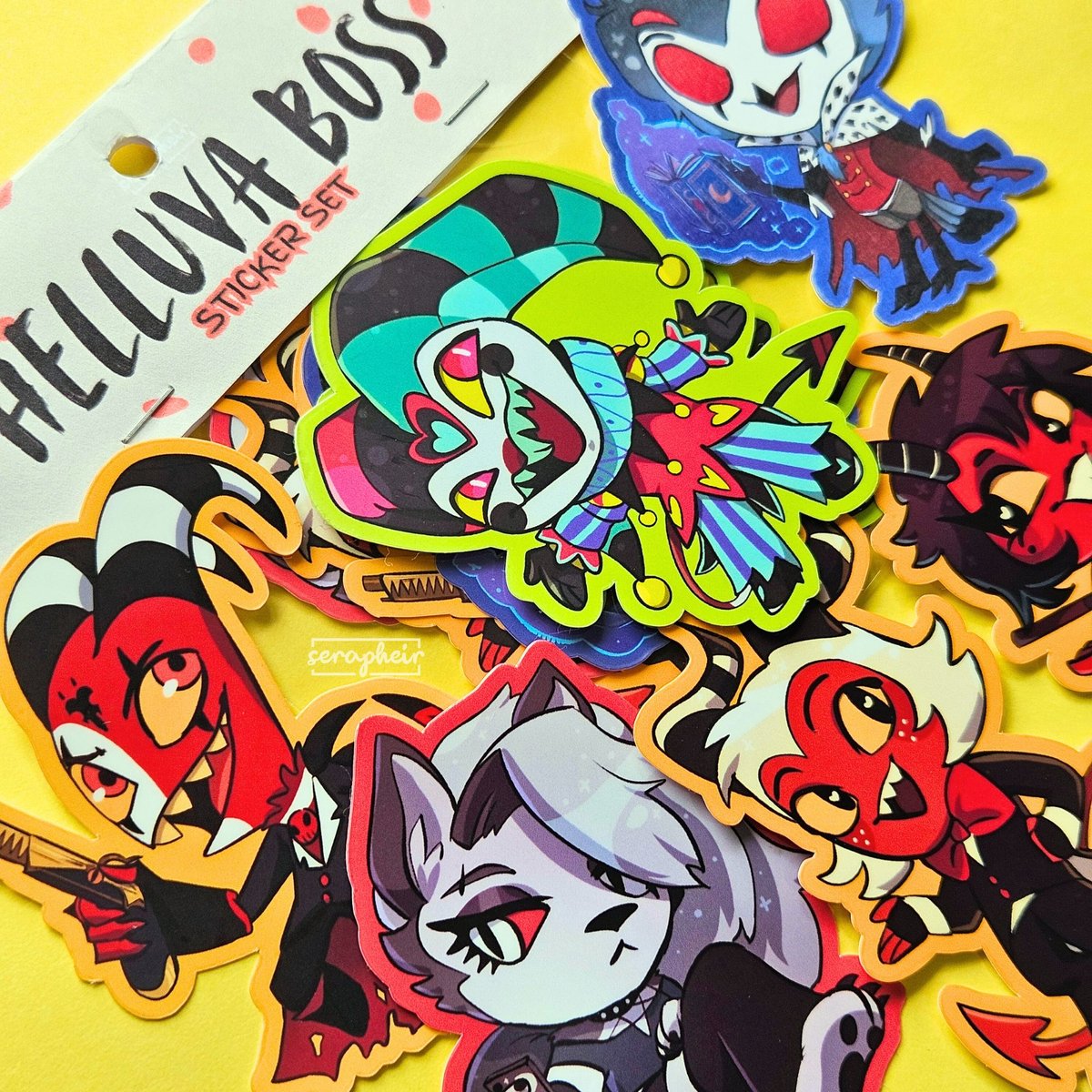 Helluva Boss - Stickers | Serapheir | Online Shop