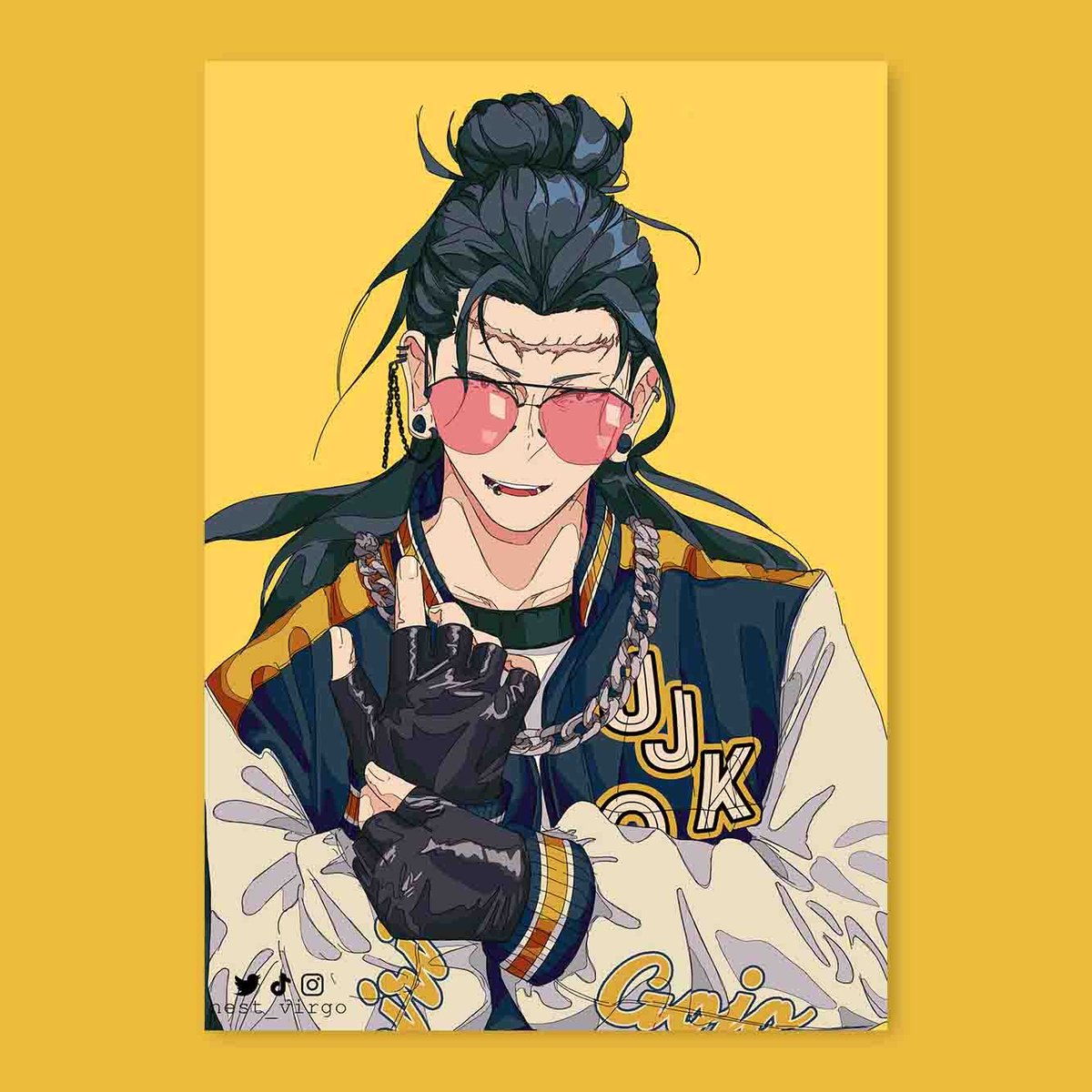 Geto Illustration Print | Nestvirgo